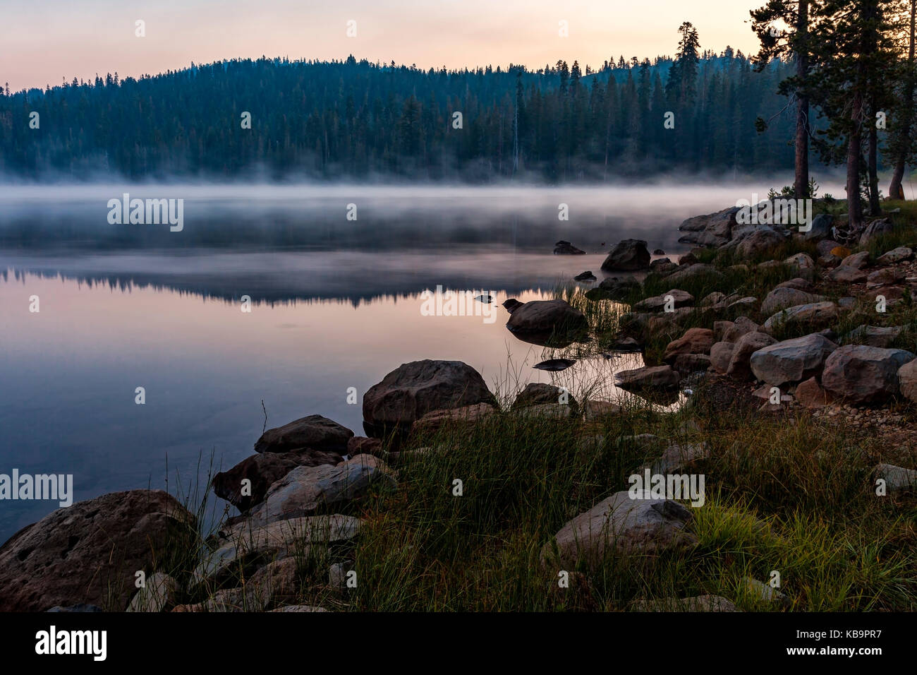 Dawn over juniper lake hi-res stock photography and images - Alamy