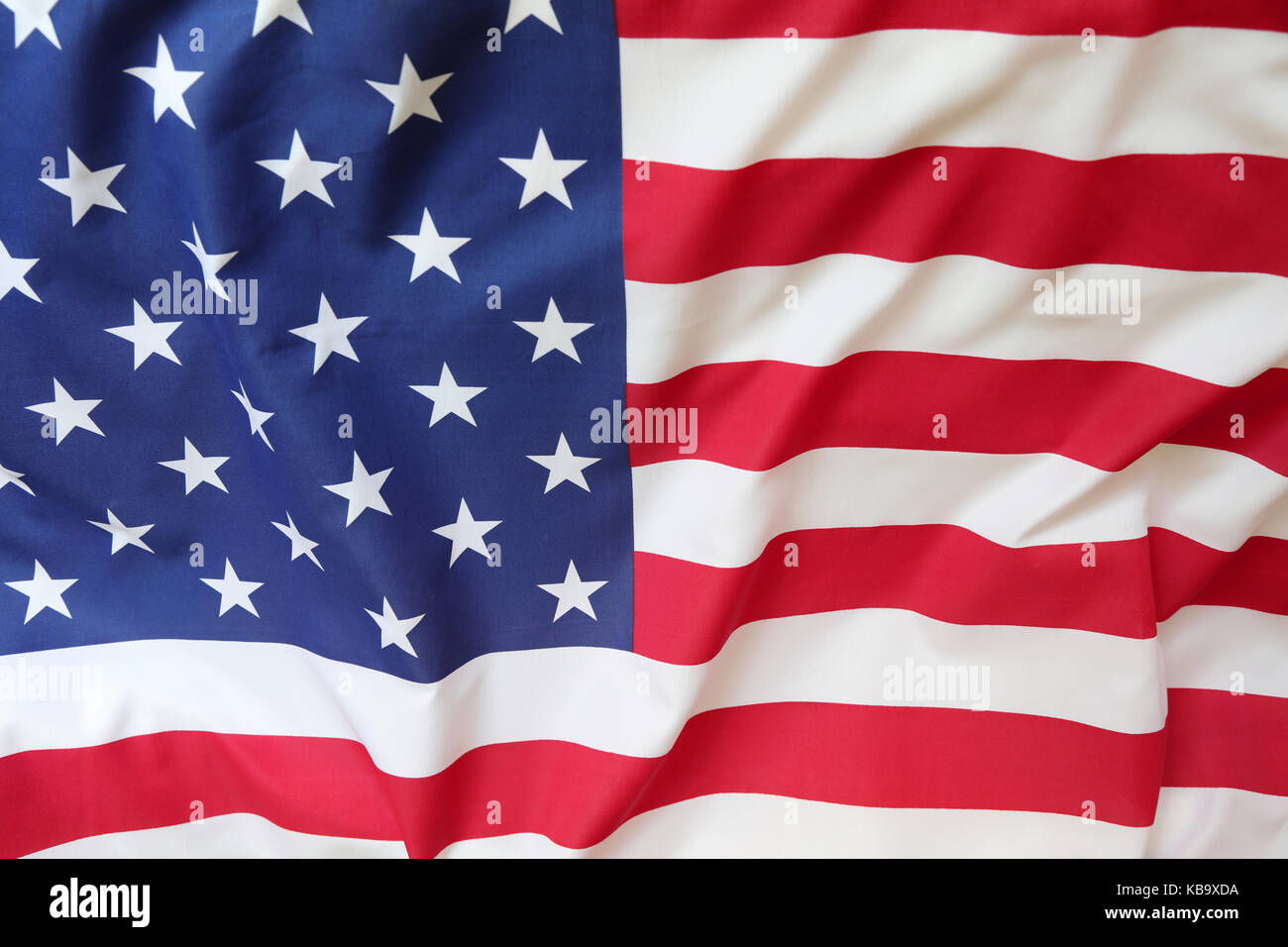 Closeup of rippled American flag Stock Photo - Alamy