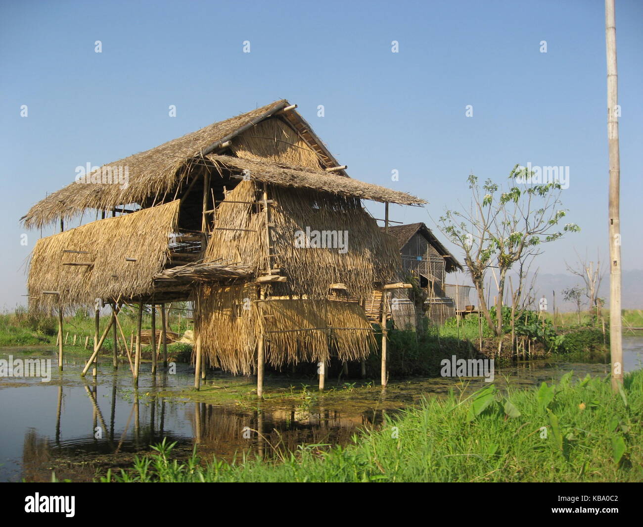 Bambushutte hi-res stock photography and images - Alamy