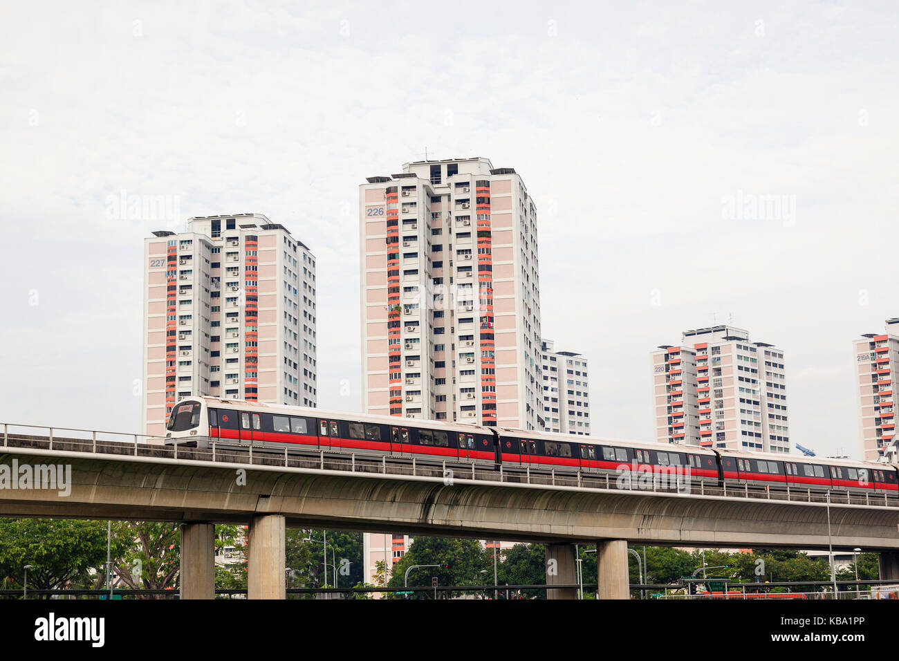 SINGAPORE - SEPTEMBER 11, 2017: Singapore's Mass Rapid Transit (SMRT ...