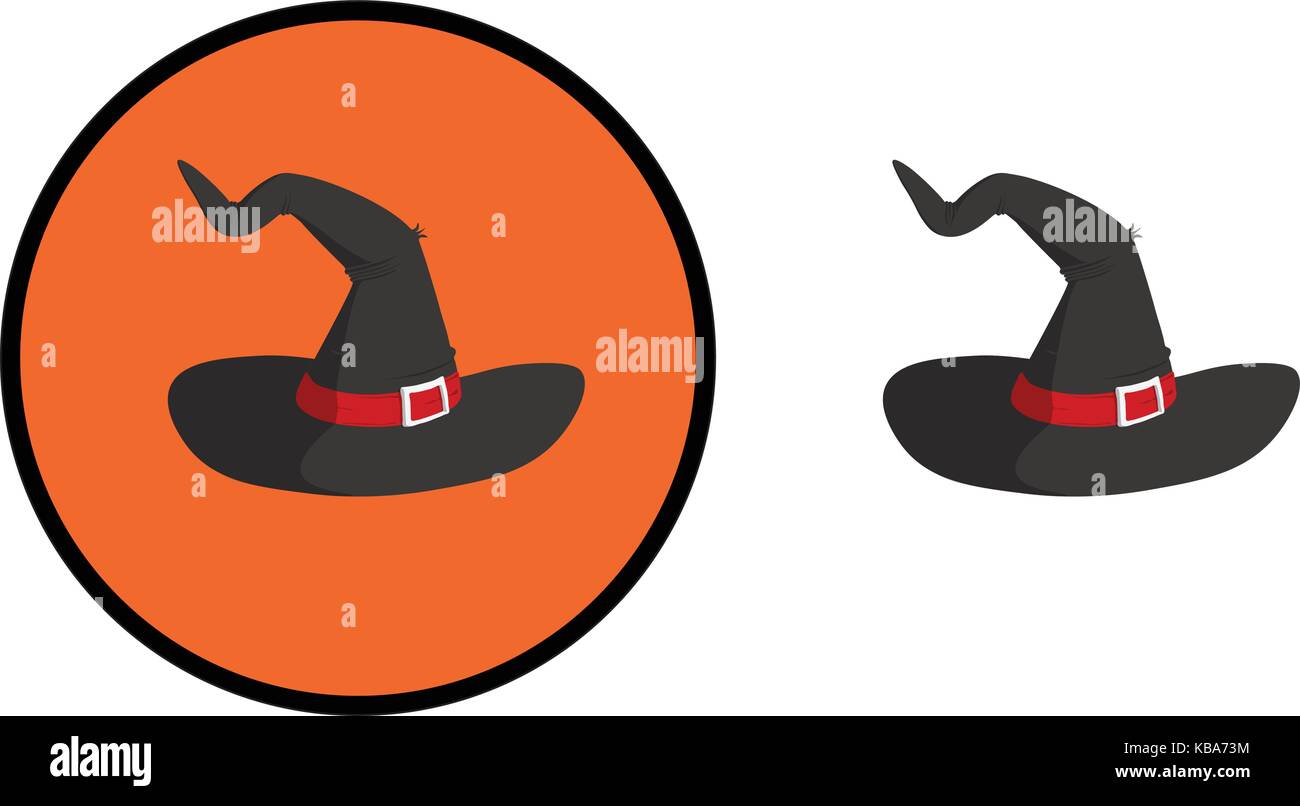 Trick treat design witch Stock Vector Images - Alamy