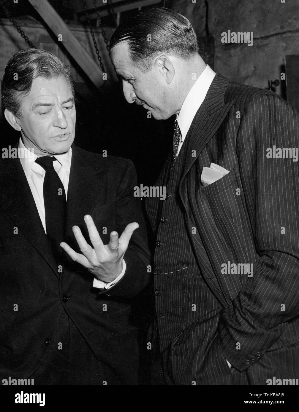 Der britische Theater- und Filmschauspieler Claude Rains ...