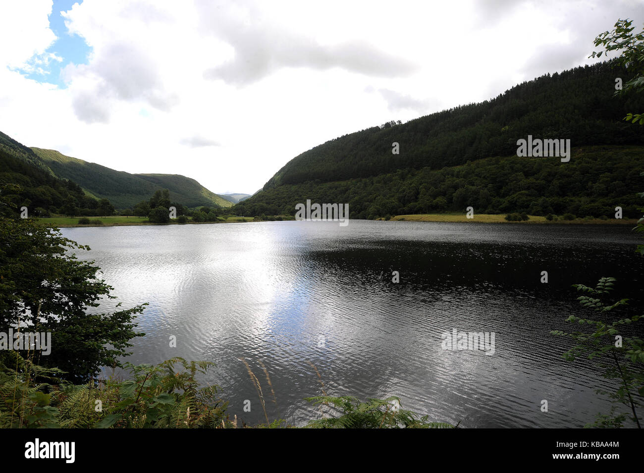 Cwm Rheidol Reservoir Stock Photo - Alamy