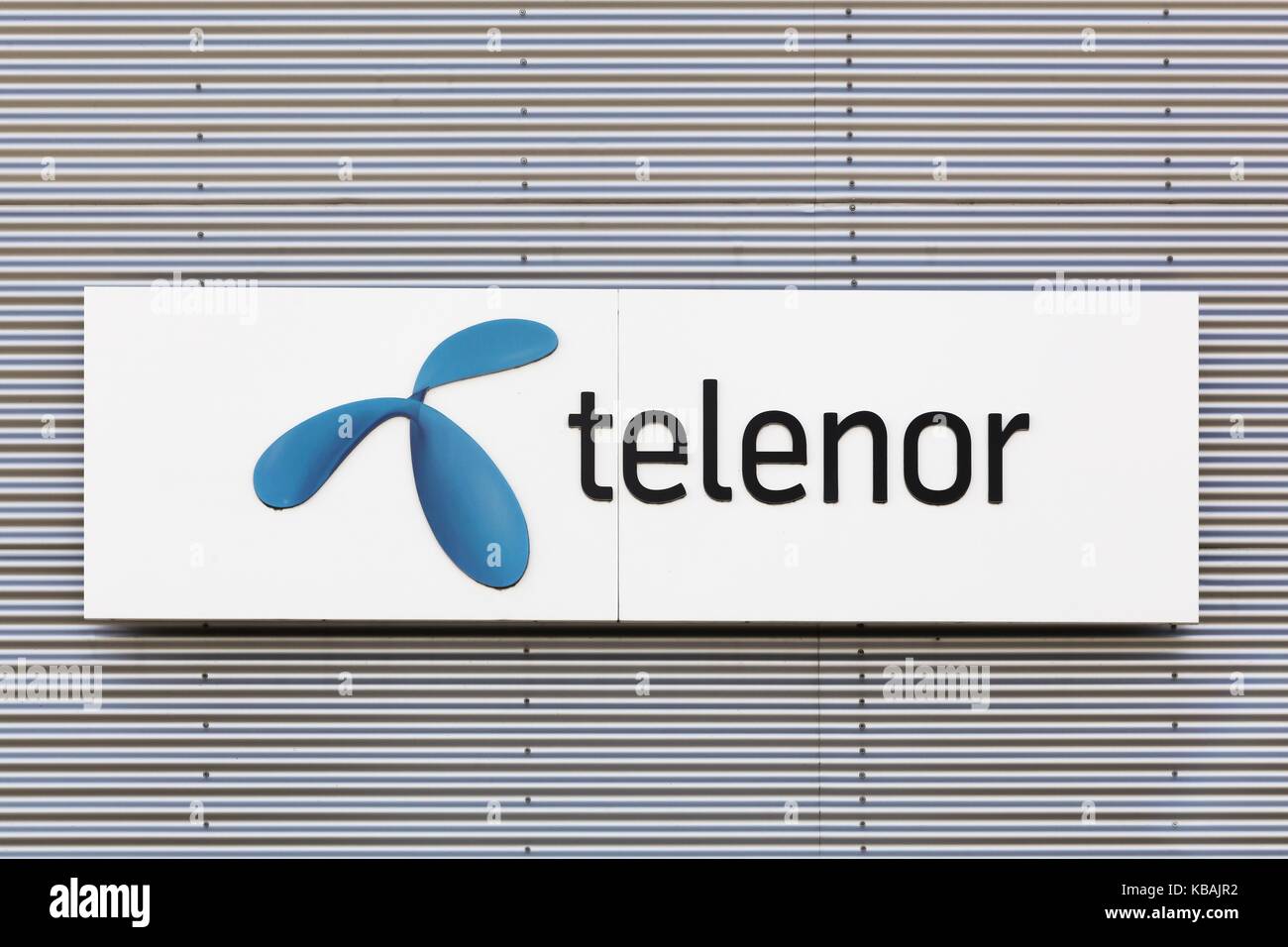 Telenor logo hi-res stock photography and images - Alamy