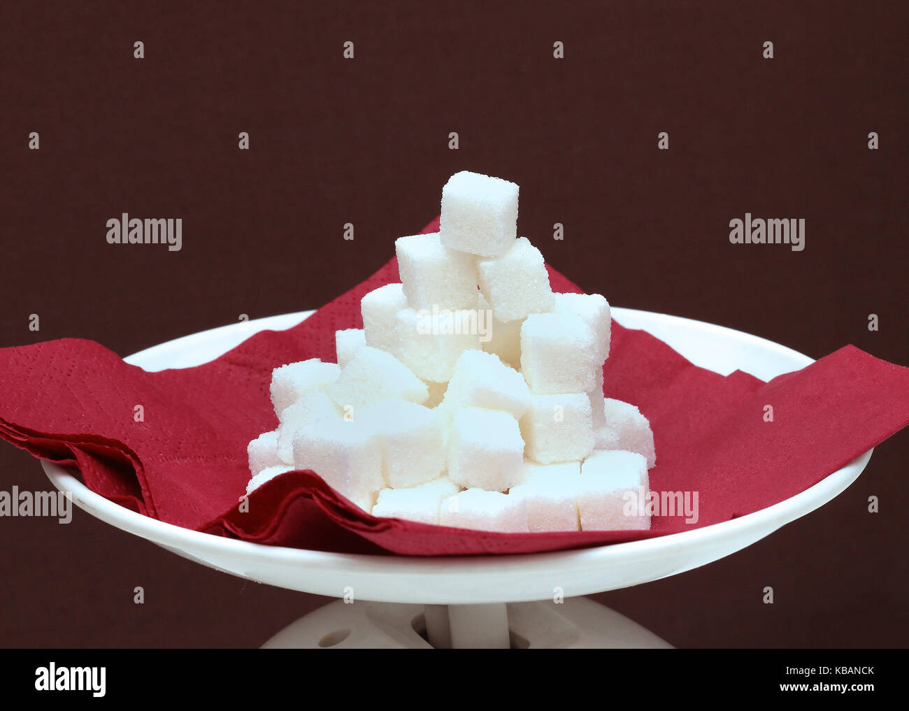 Sugar cubes pile hi-res stock photography and images - Alamy