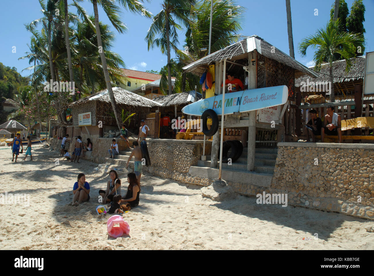 Raymen Beach Resort, Guimaras Island, Philippines Stock Photo - Alamy