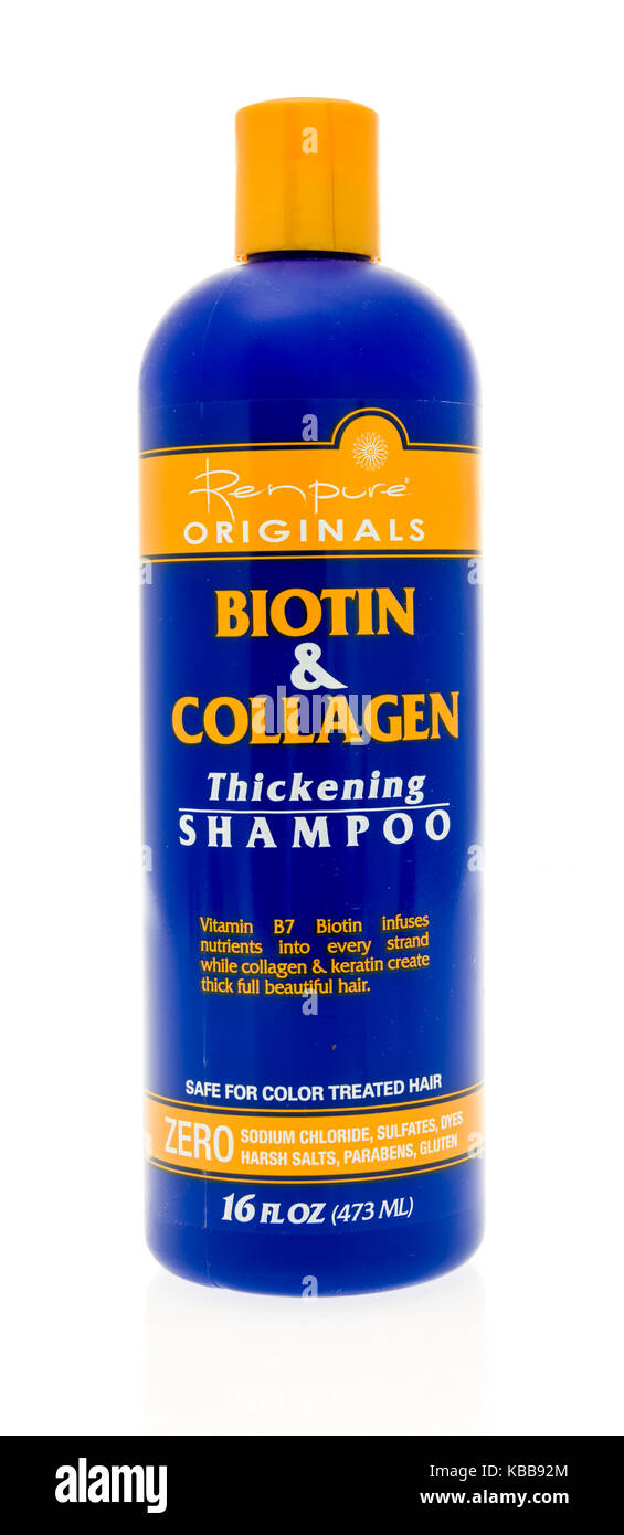 Hair thickening shampoo Cut Out Stock Images & Pictures - Alamy