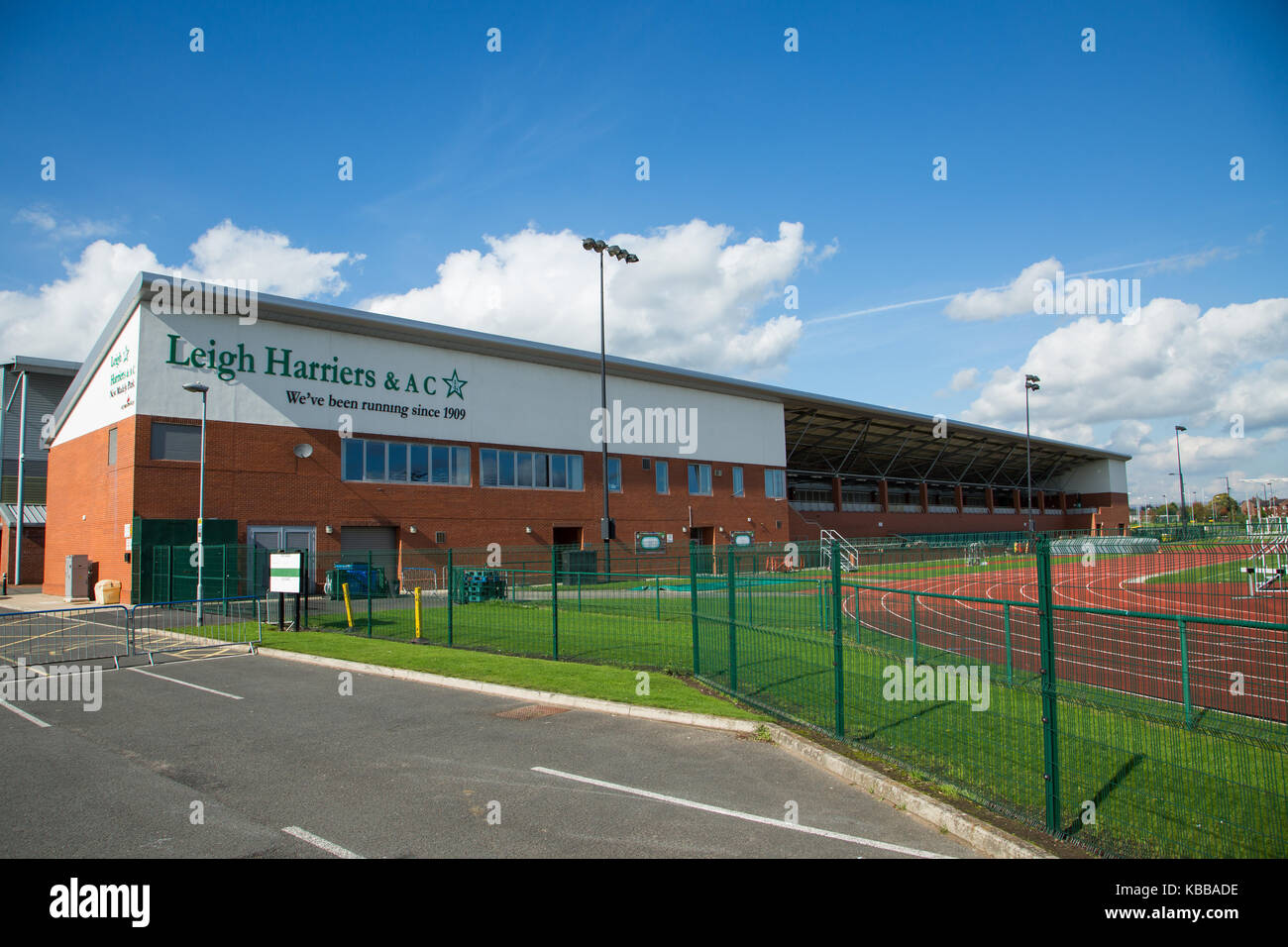 Leigh Harriers & AC running club & Stadium at Leigh sports village ...