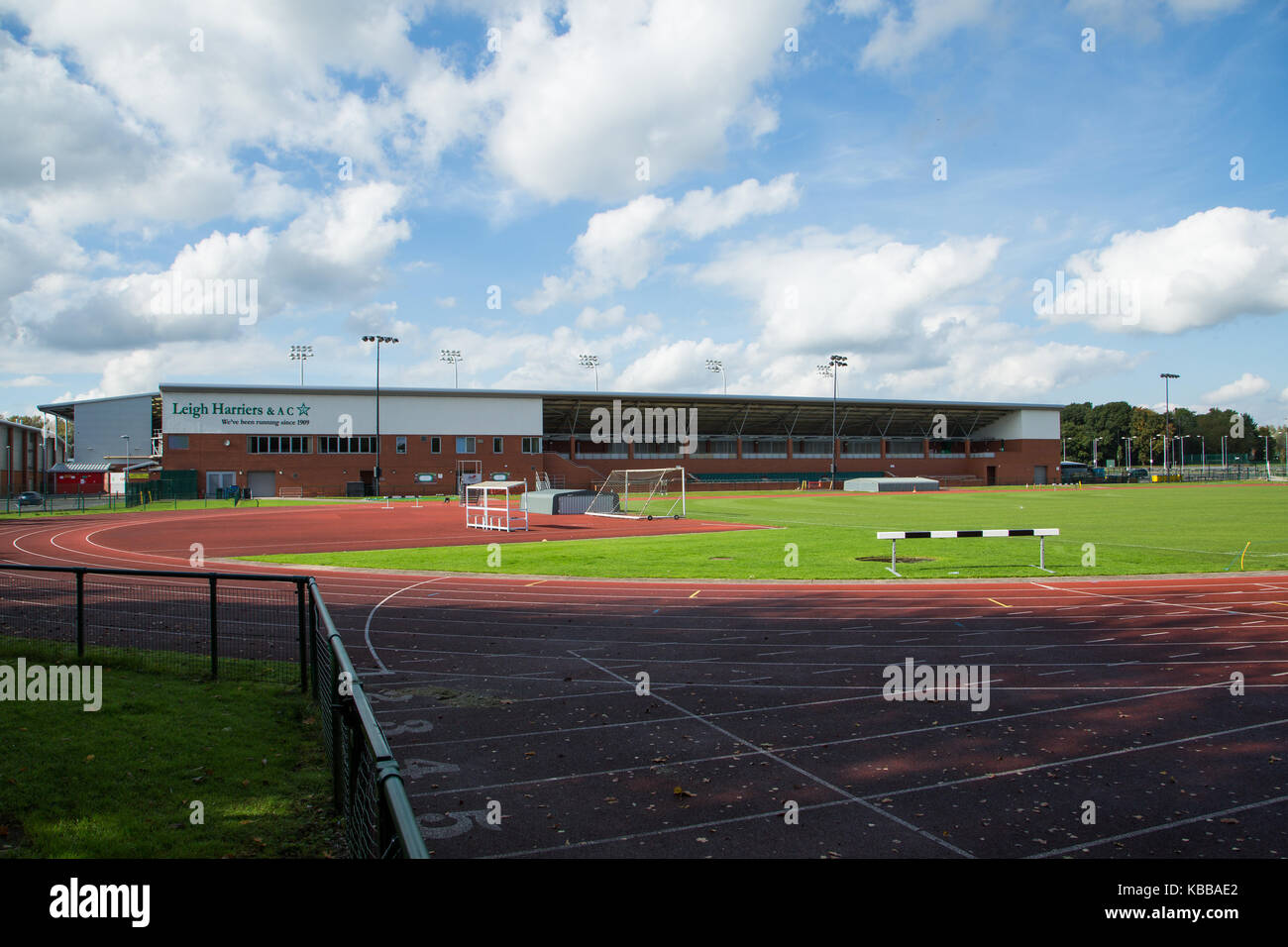 Leigh Harriers & AC running club & Stadium at Leigh sports village ...