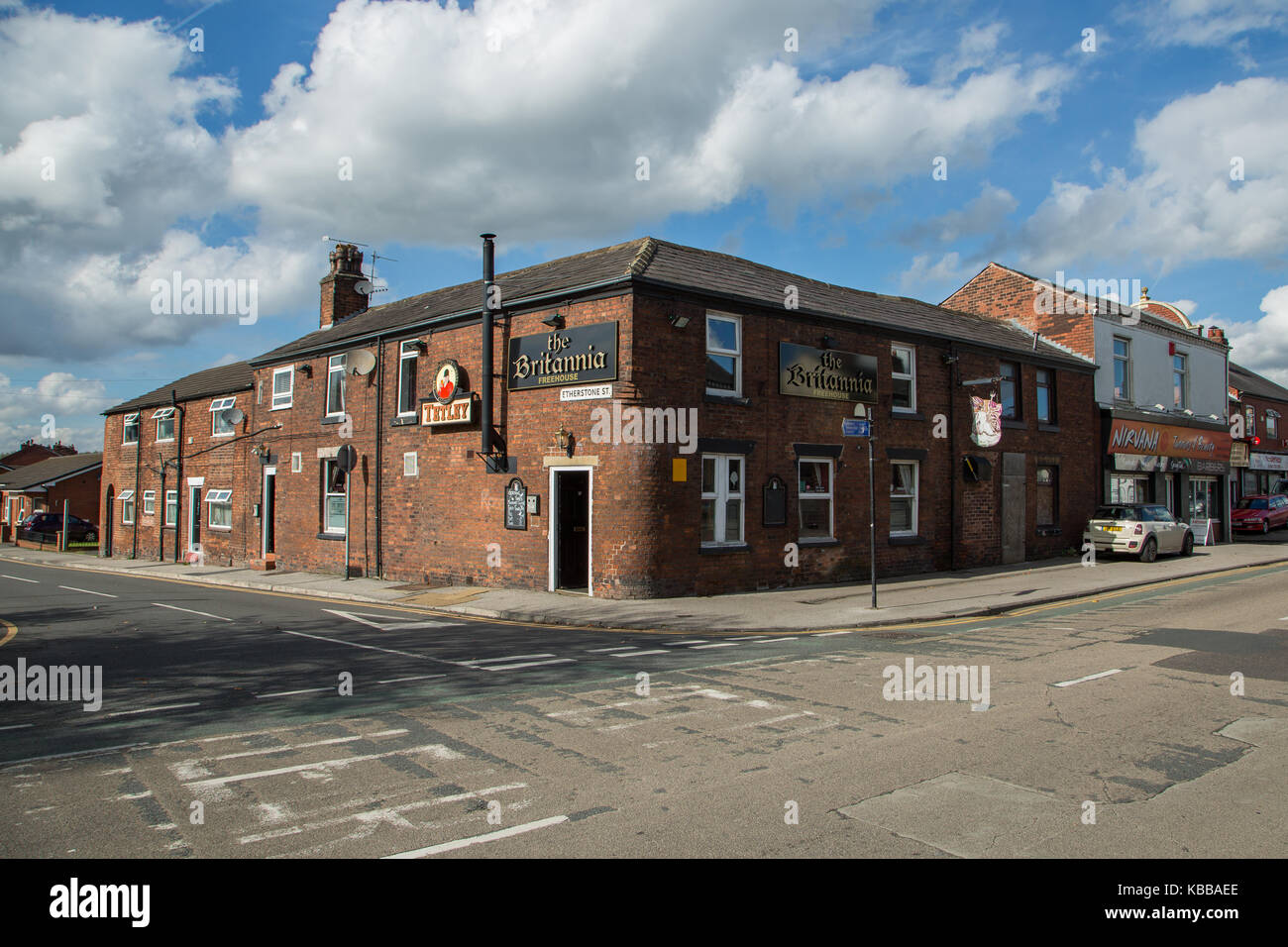The Britannia Public House In Leigh, England, UK Stock Photo - Alamy