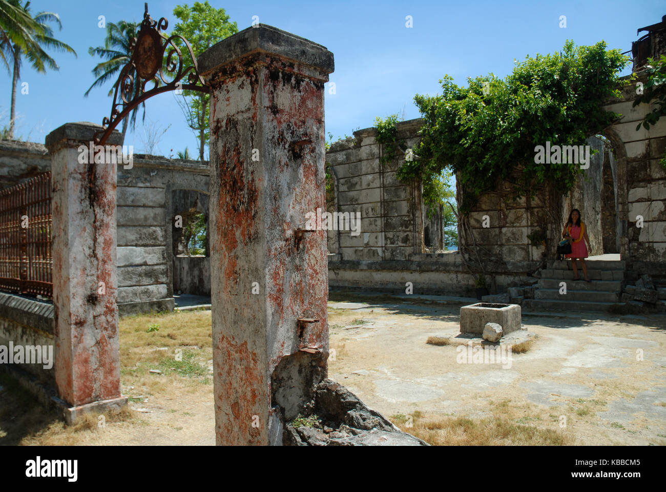 Guisi Lighthouse, Nueva Valencia, Guimaras Island, Philippines Stock ...