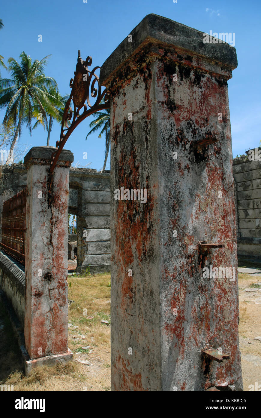 Guisi Lighthouse, Nueva Valencia, Guimaras Island, Philippines Stock ...