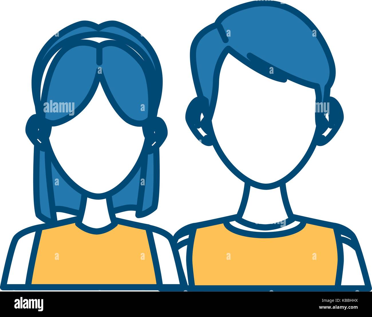 Young couple cartoon Stock Vector Image & Art - Alamy