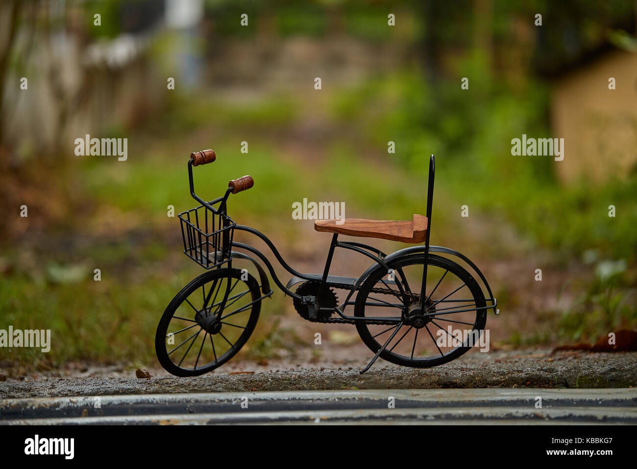 toy model of bicycle Stock Photo - Alamy