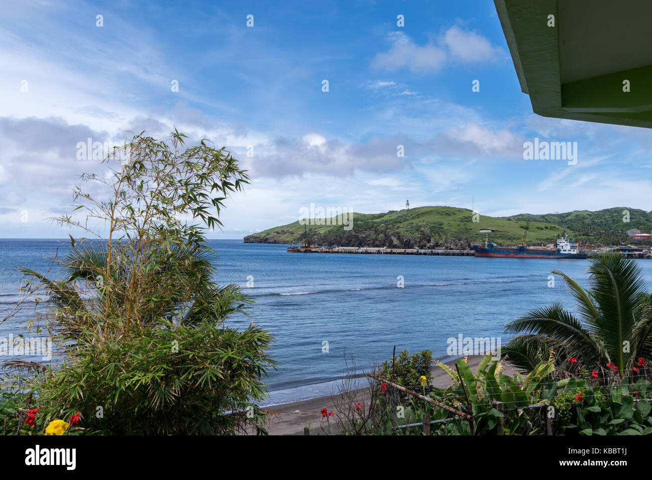 Basco port and beach in Batanes, Philippines Stock Photo - Alamy
