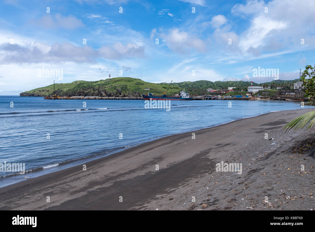 Basco port and beach in Batanes, Philippines Stock Photo - Alamy
