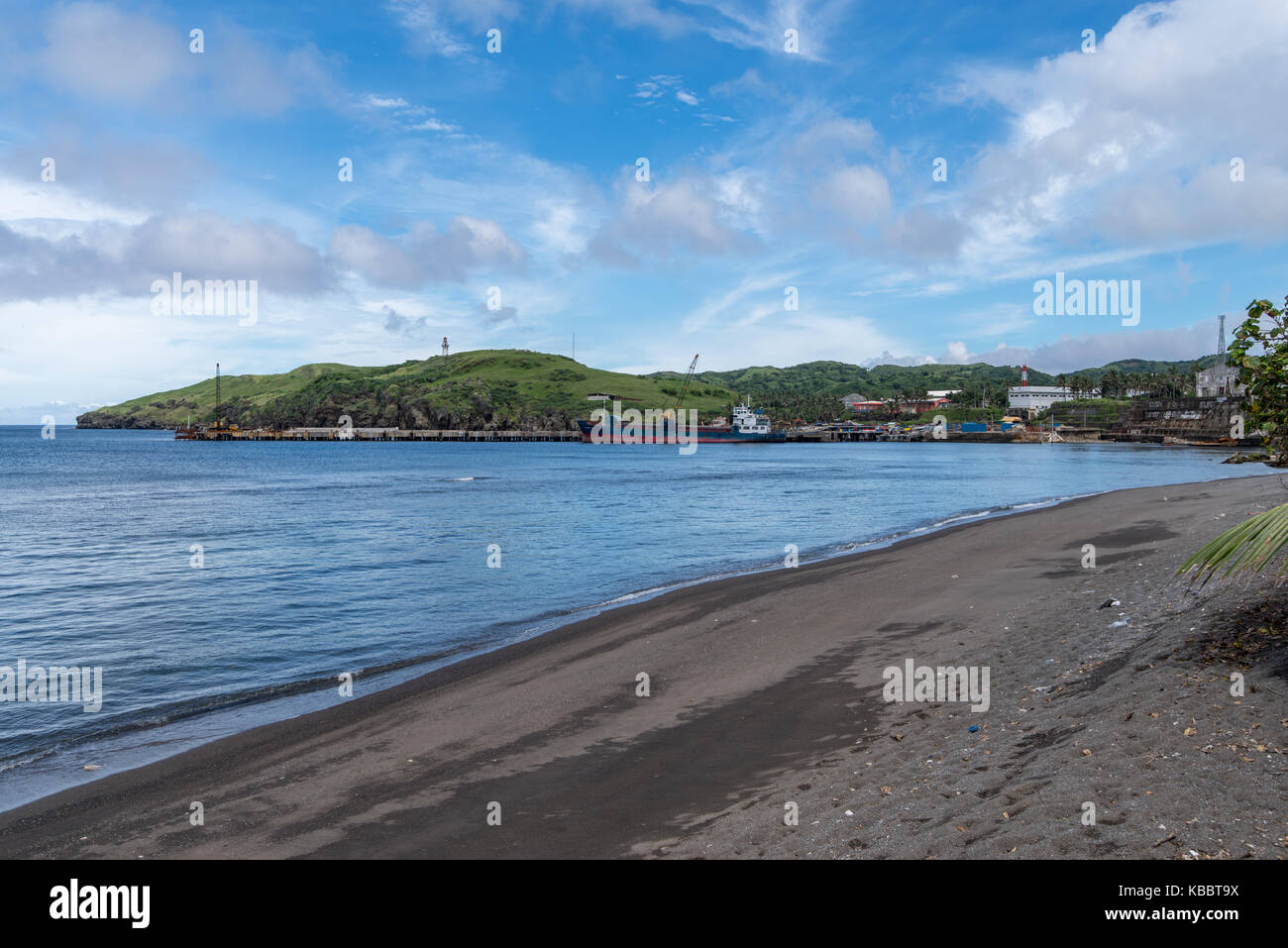 Basco port and beach in Batanes, Philippines Stock Photo - Alamy