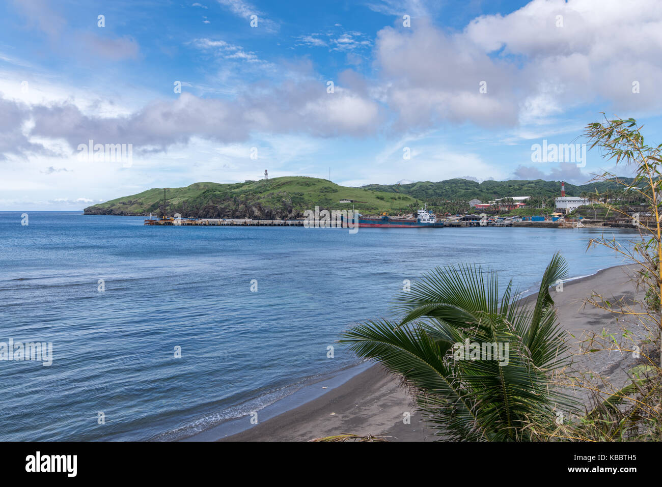 Basco port and beach in Batanes, Philippines Stock Photo - Alamy