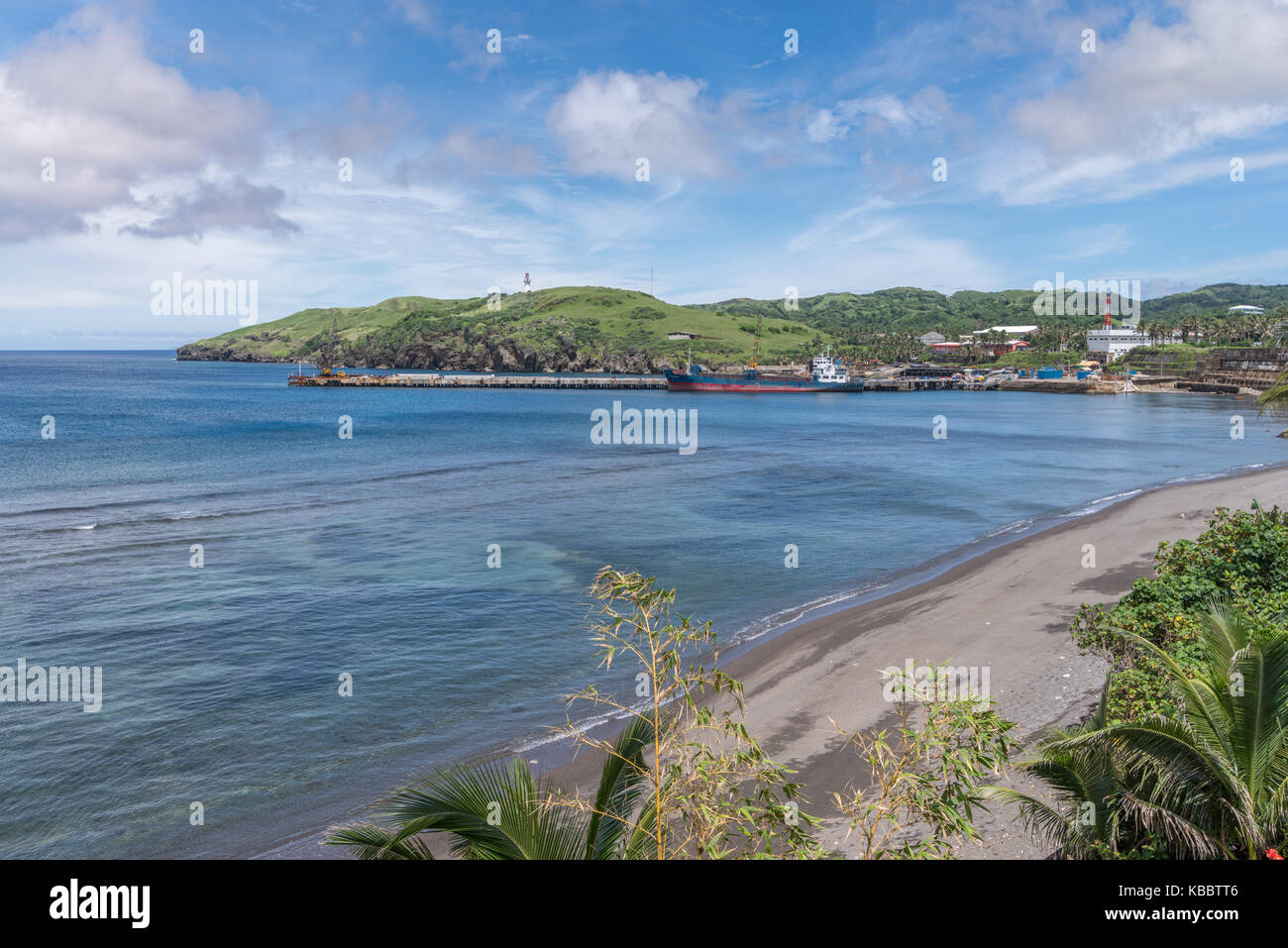 Basco port and beach in Batanes, Philippines Stock Photo - Alamy