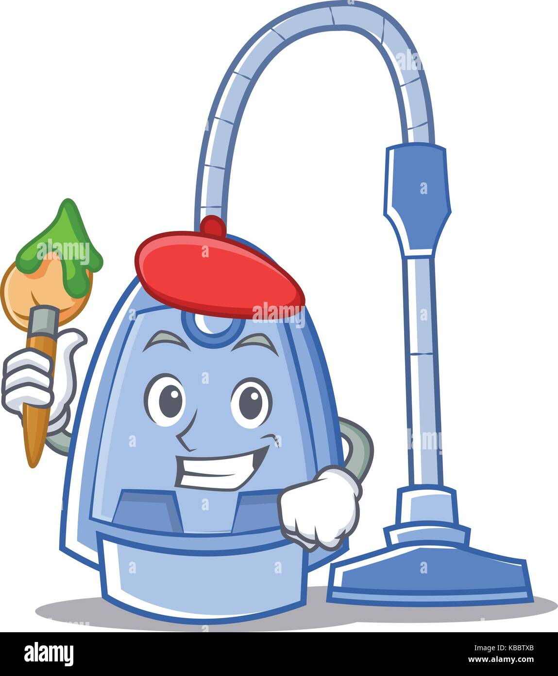 Artist vacuum cleaner character cartoon Stock Vector Image & Art - Alamy