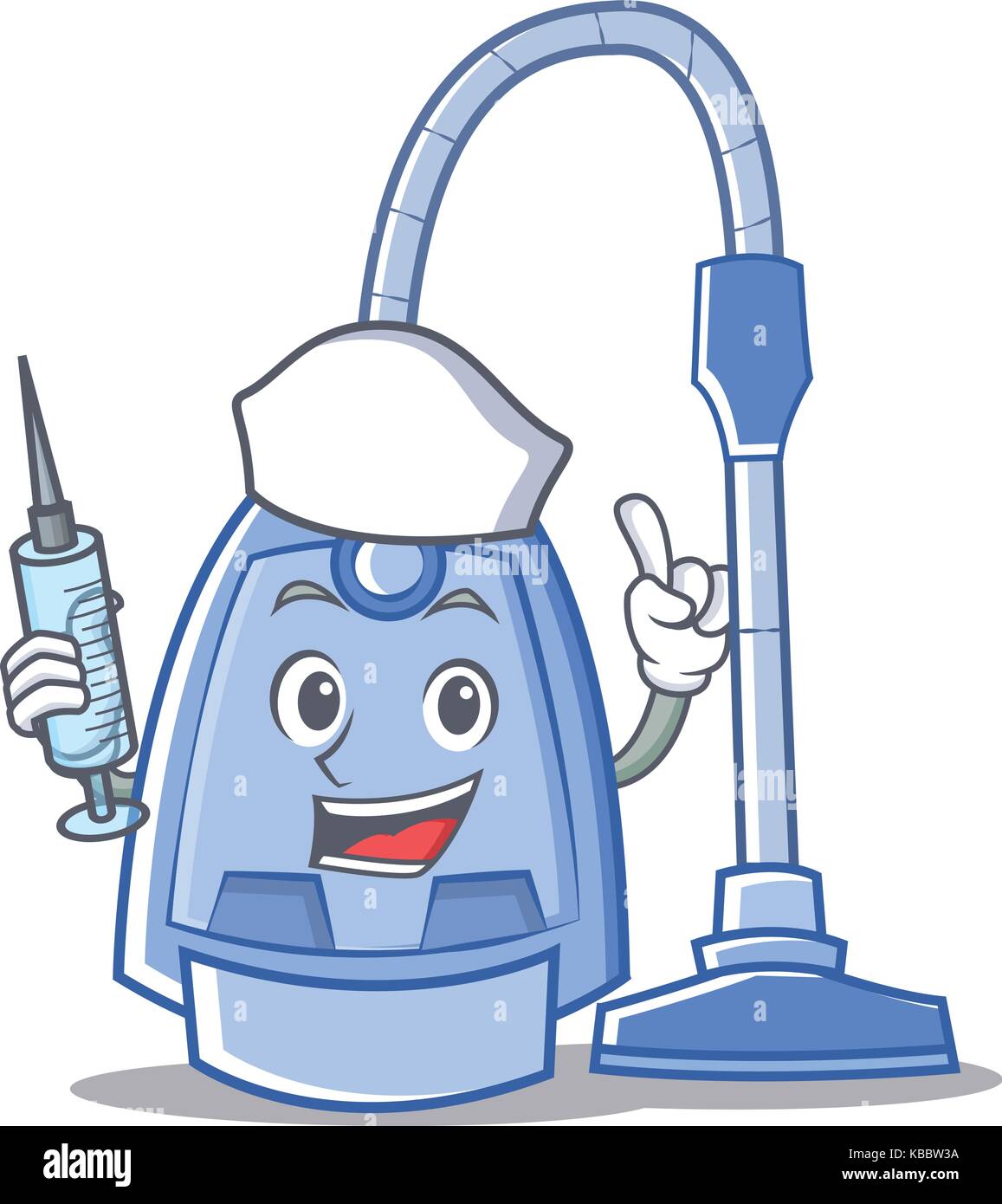 Nurse vacuum cleaner character cartoon Stock Vector Image & Art - Alamy