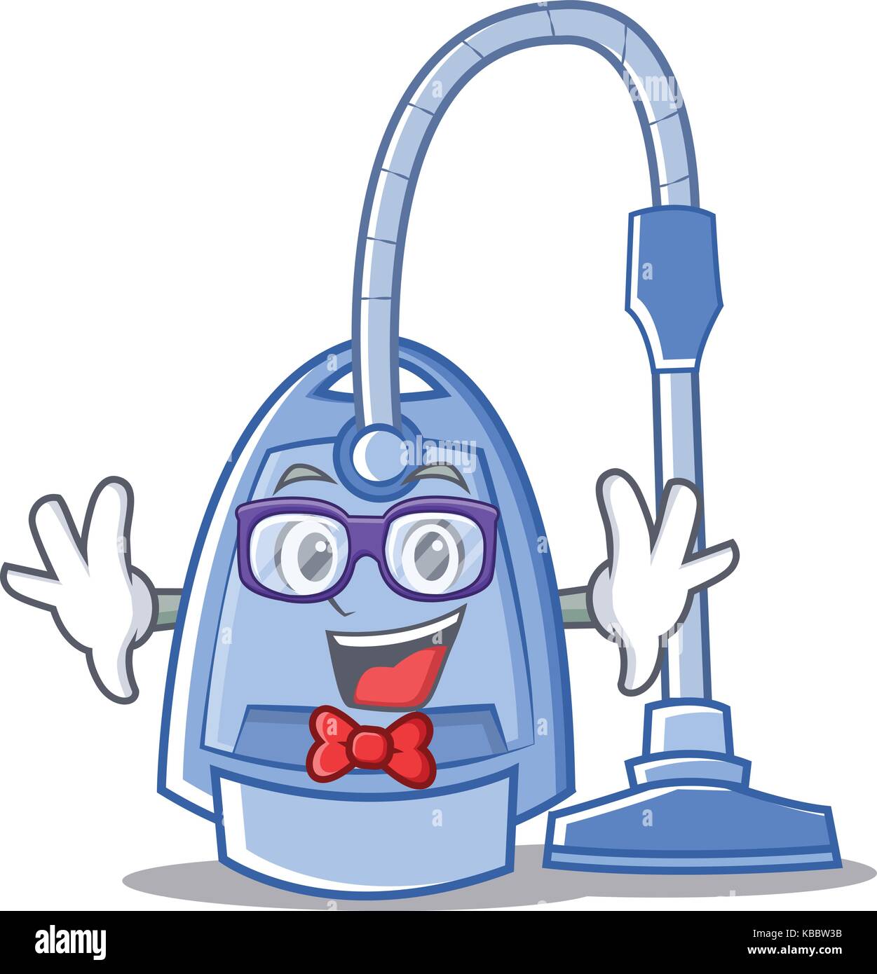 Geek vacuum cleaner character cartoon Stock Vector Image & Art - Alamy