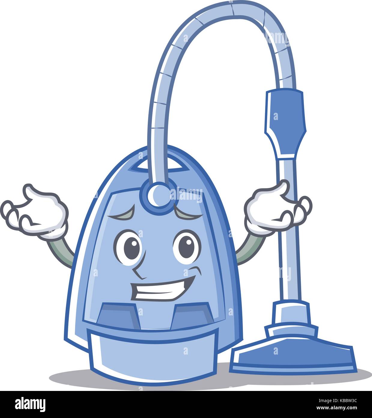 Grinning vacuum cleaner character cartoon Stock Vector Image & Art - Alamy