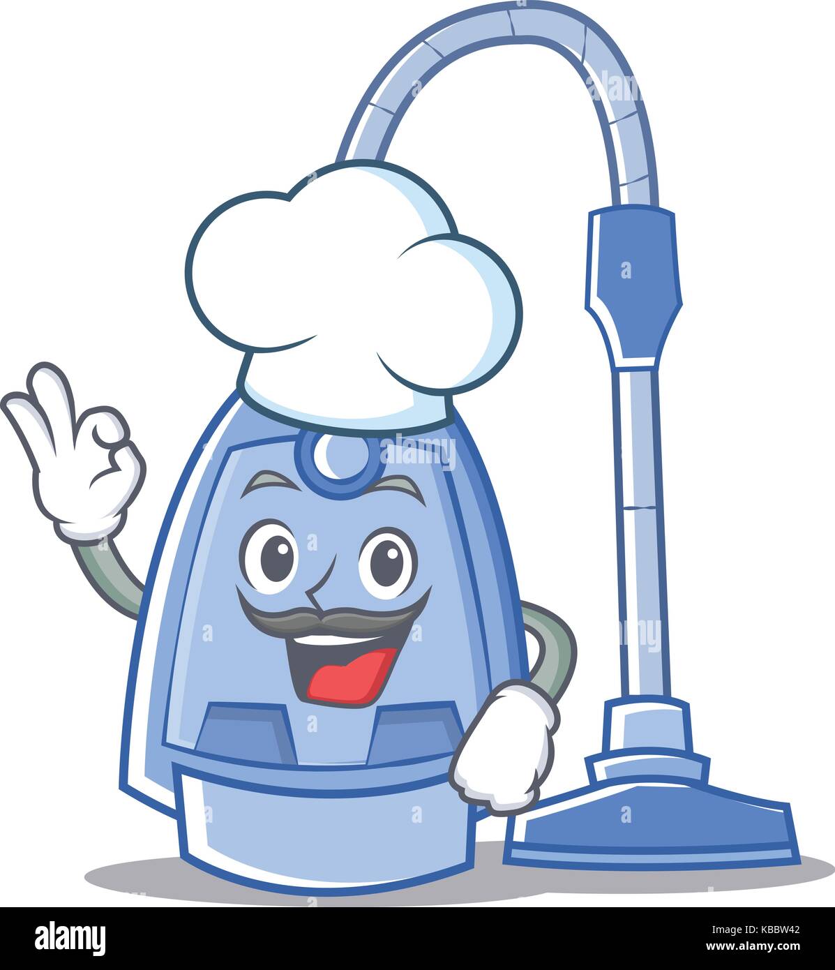 Chef vacuum cleaner character cartoon Stock Vector Image & Art - Alamy