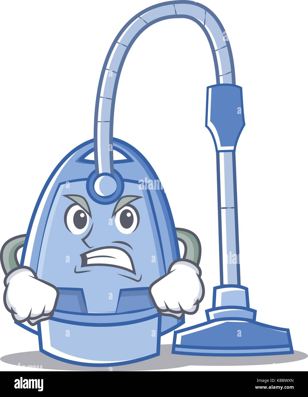 Angry vacuum cleaner character cartoon Stock Vector Image & Art - Alamy