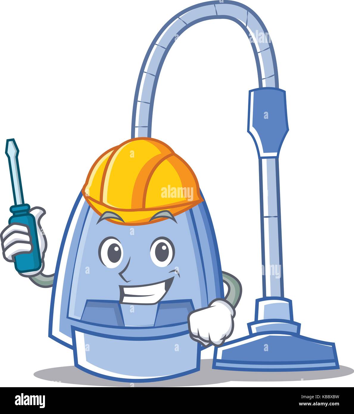 Automotive vacuum cleaner character cartoon Stock Vector Image & Art ...