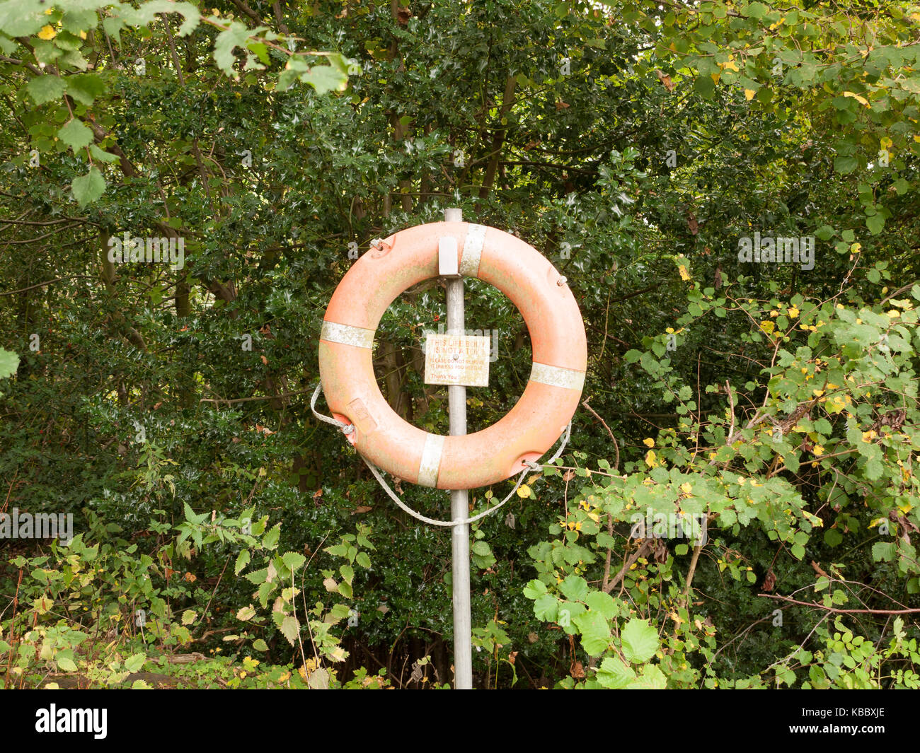 Emergency life buoy stand on hi-res stock photography and images - Alamy