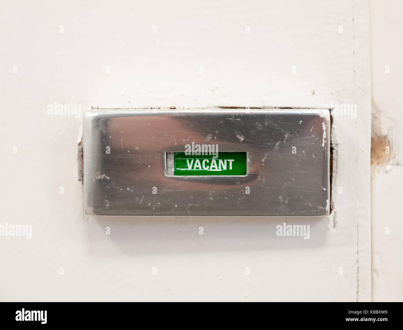 Airplane toilet door lock hi-res stock photography and images - Alamy