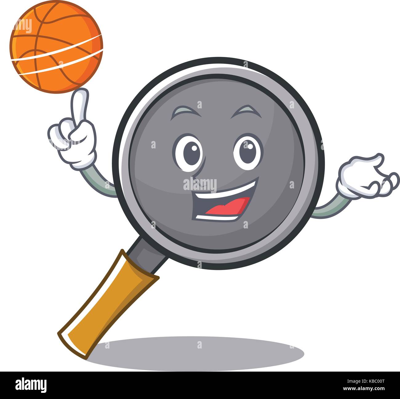 Funny cook playing frying pan hi-res stock photography and images - Alamy