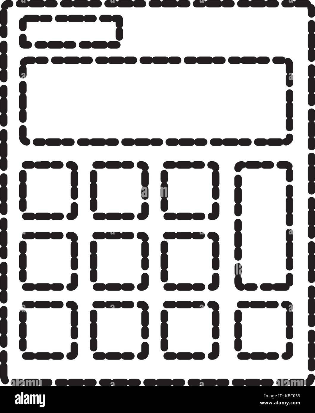 Calculator isolated symbol Stock Vector Image & Art - Alamy