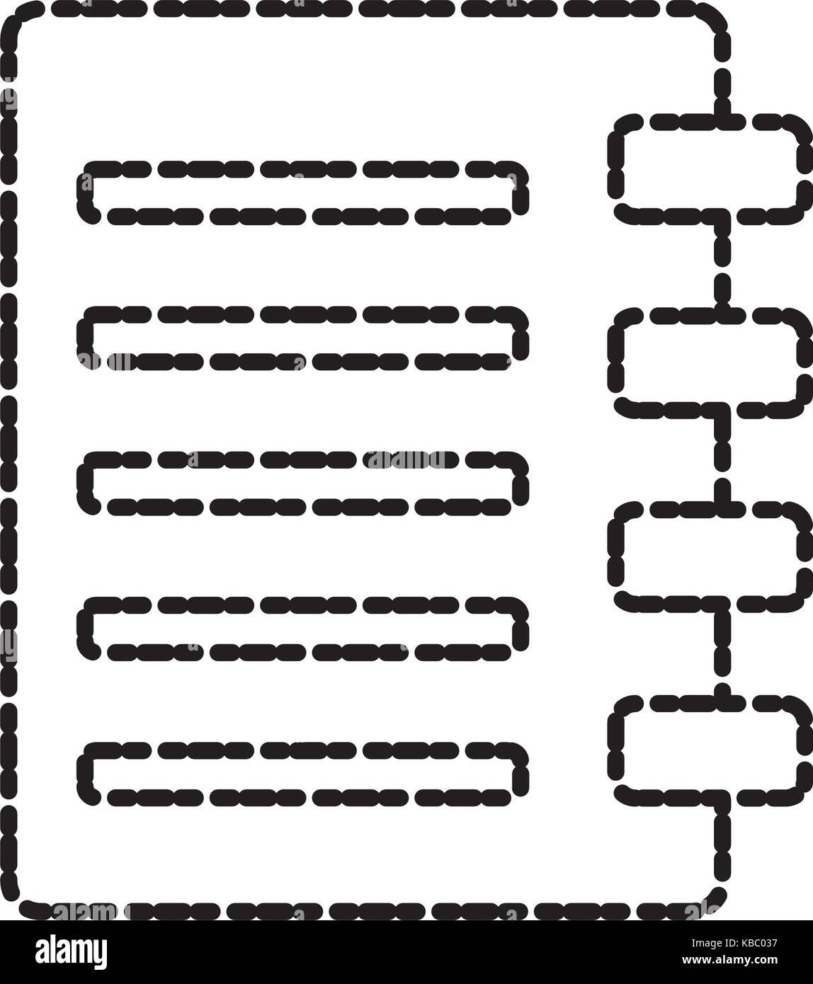 Sheet document isolated Stock Vector Image & Art - Alamy