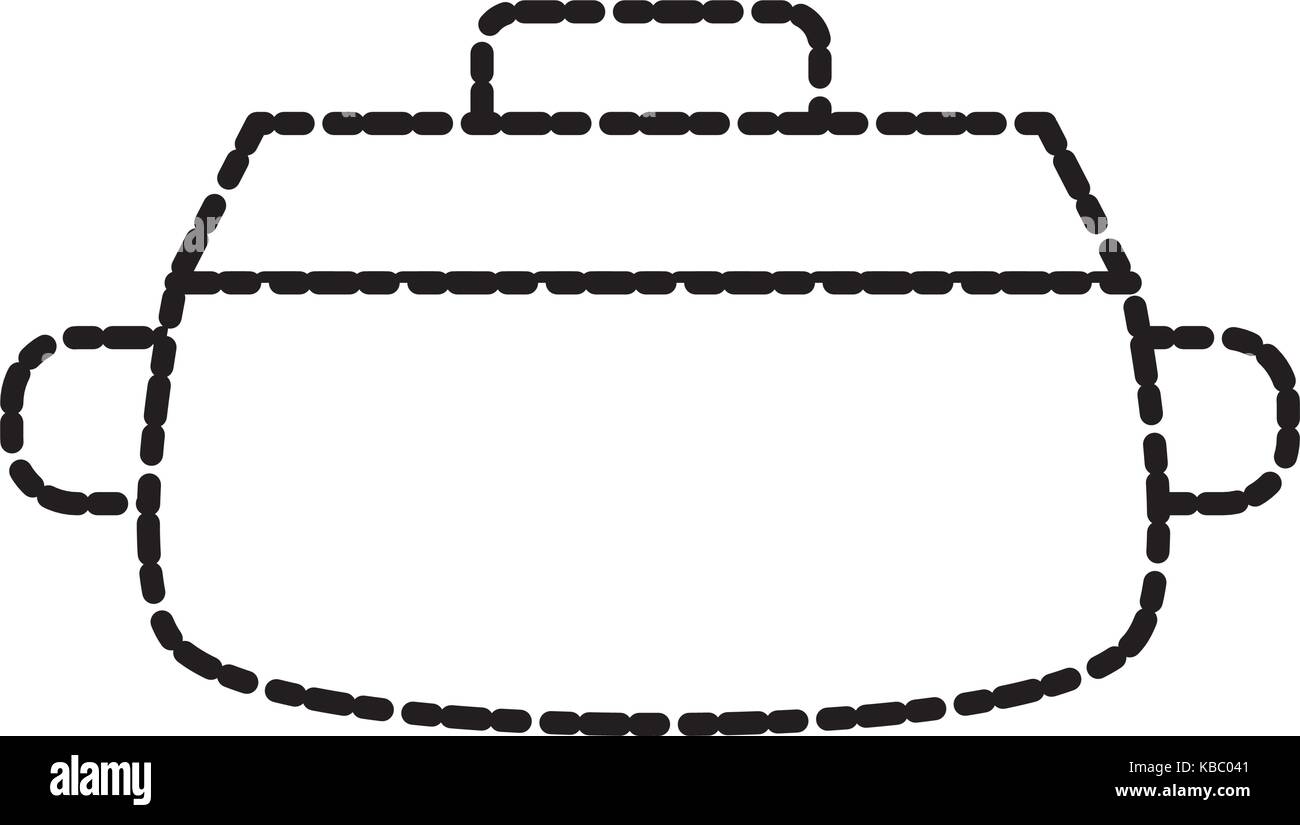 Kitchen pot isolated Stock Vector Image & Art - Alamy