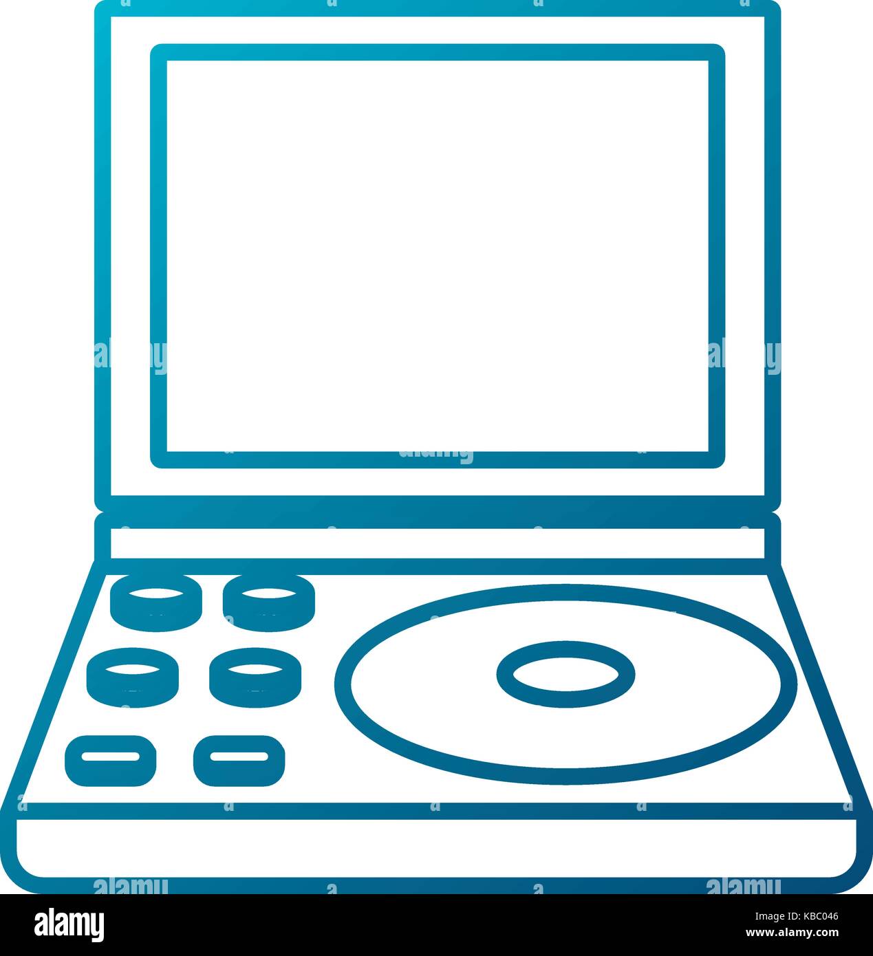 Portable videogame console Stock Vector Image & Art - Alamy