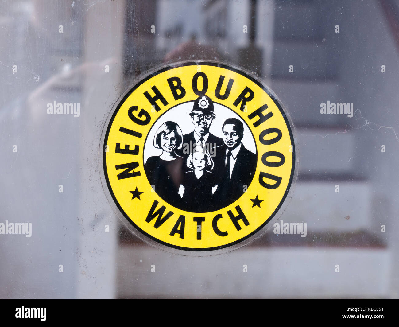 Yellow black neighborhood crime hi-res stock photography and images - Alamy