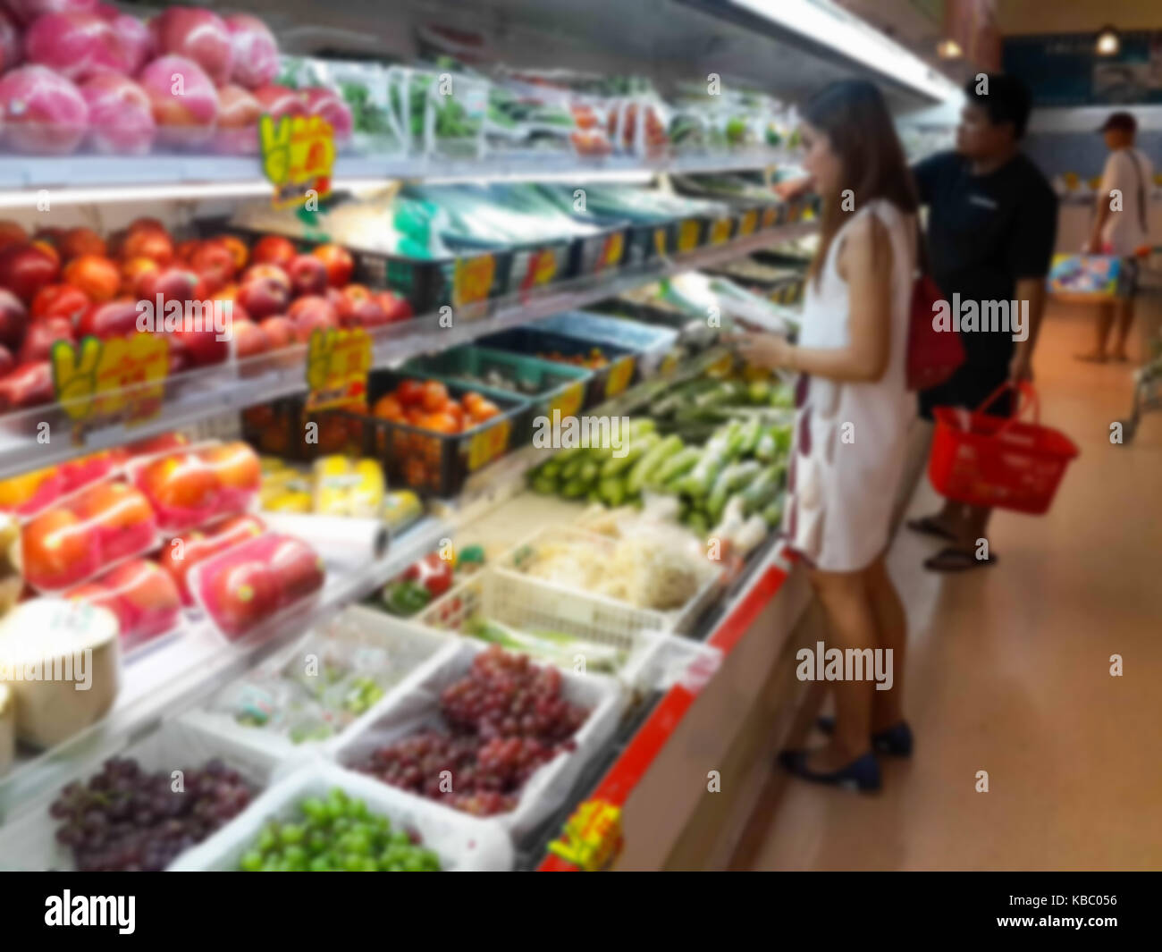 Asian fresh market hi-res stock photography and images - Alamy
