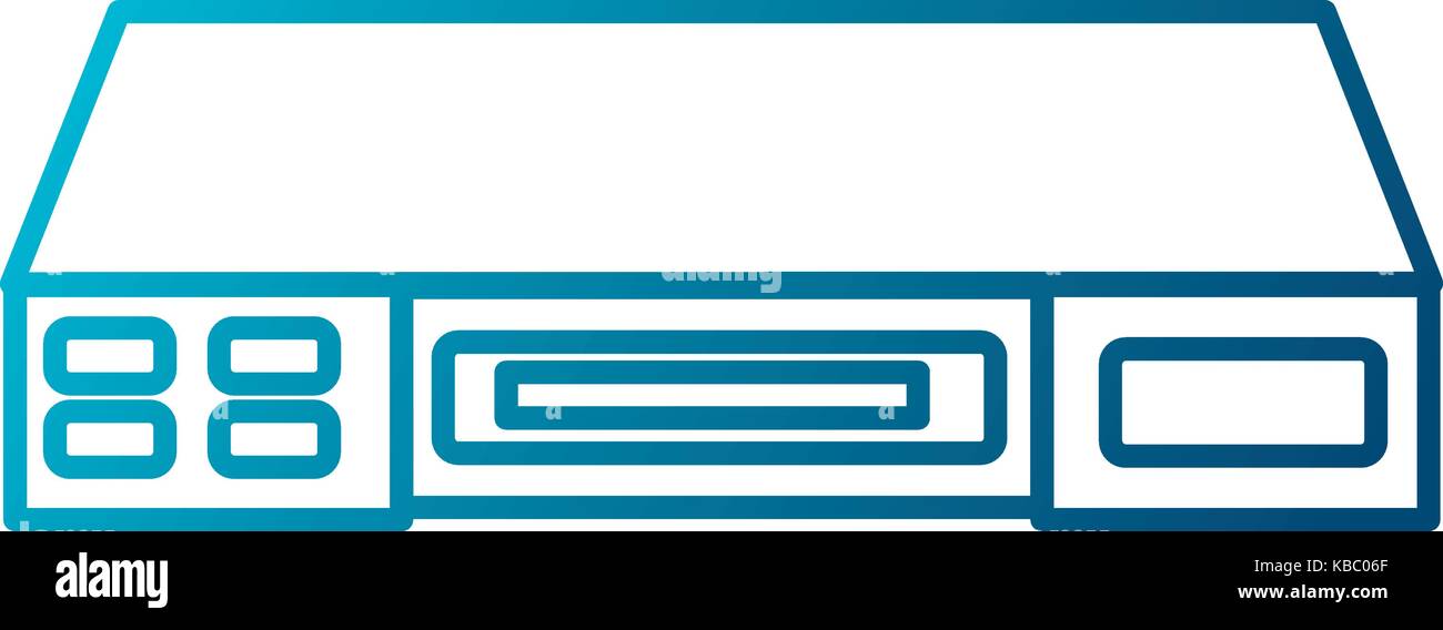 VHS player isolated Stock Vector Image & Art - Alamy