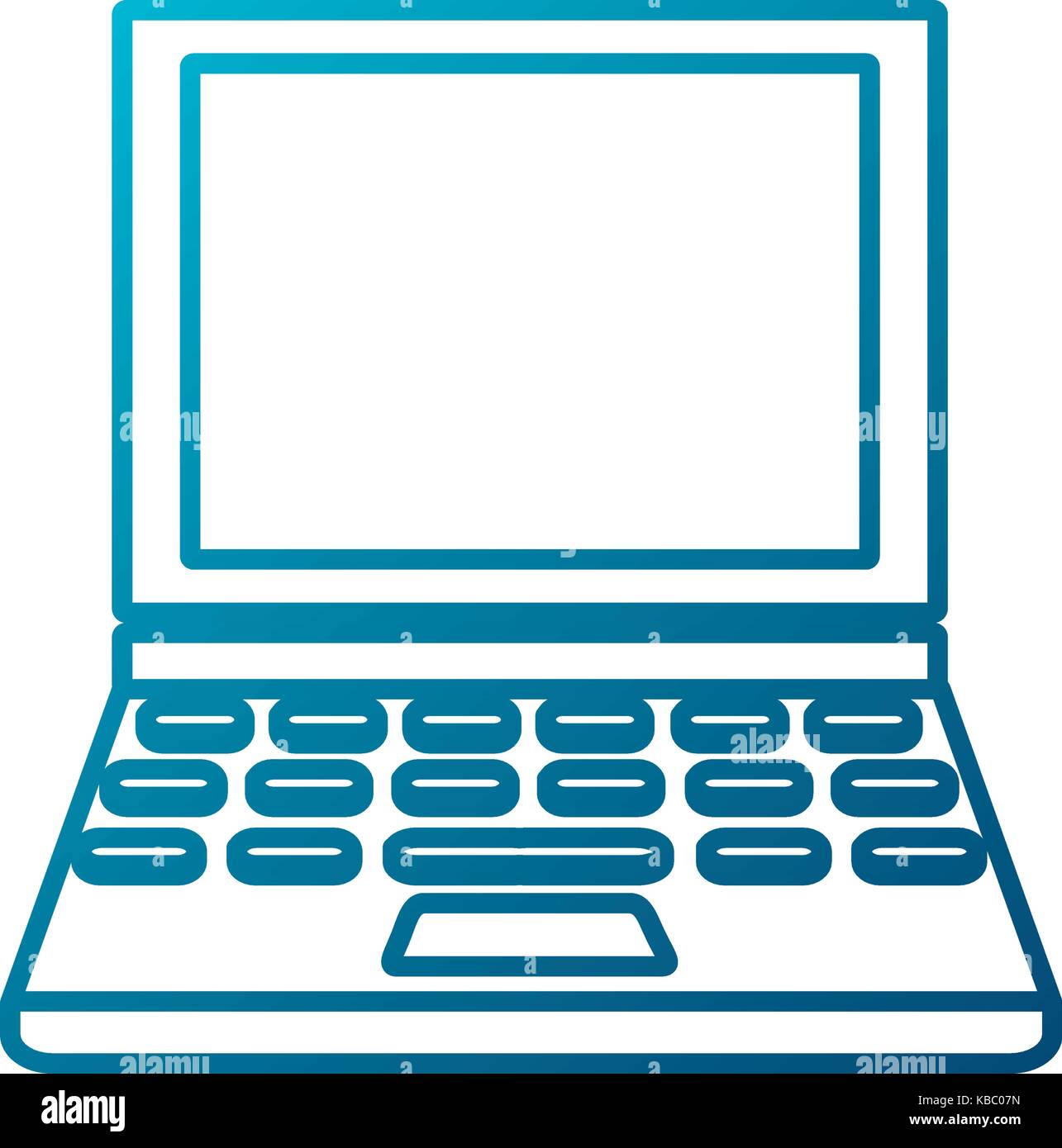 Laptop pc technology Stock Vector Image & Art - Alamy