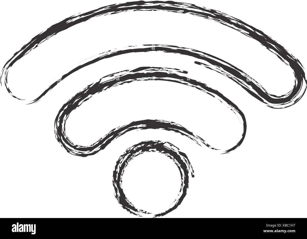 wireless sign icon Stock Vector Image & Art - Alamy