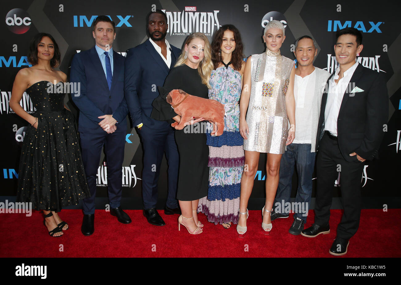 Premiere of ABC and Marvel's 'Inhumans' - Arrivals Featuring: Sonya ...