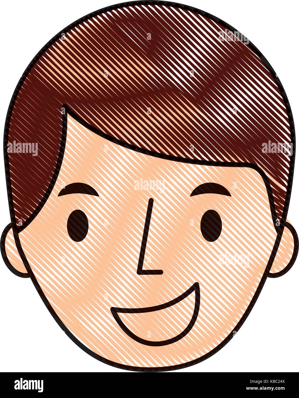 man young face character profile Stock Vector Image & Art - Alamy