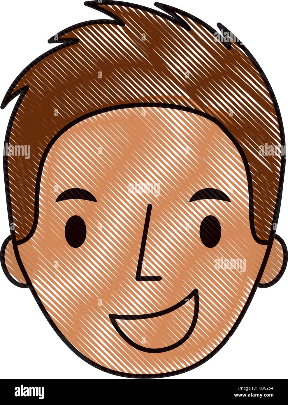 man young face character profile Stock Vector Image & Art - Alamy