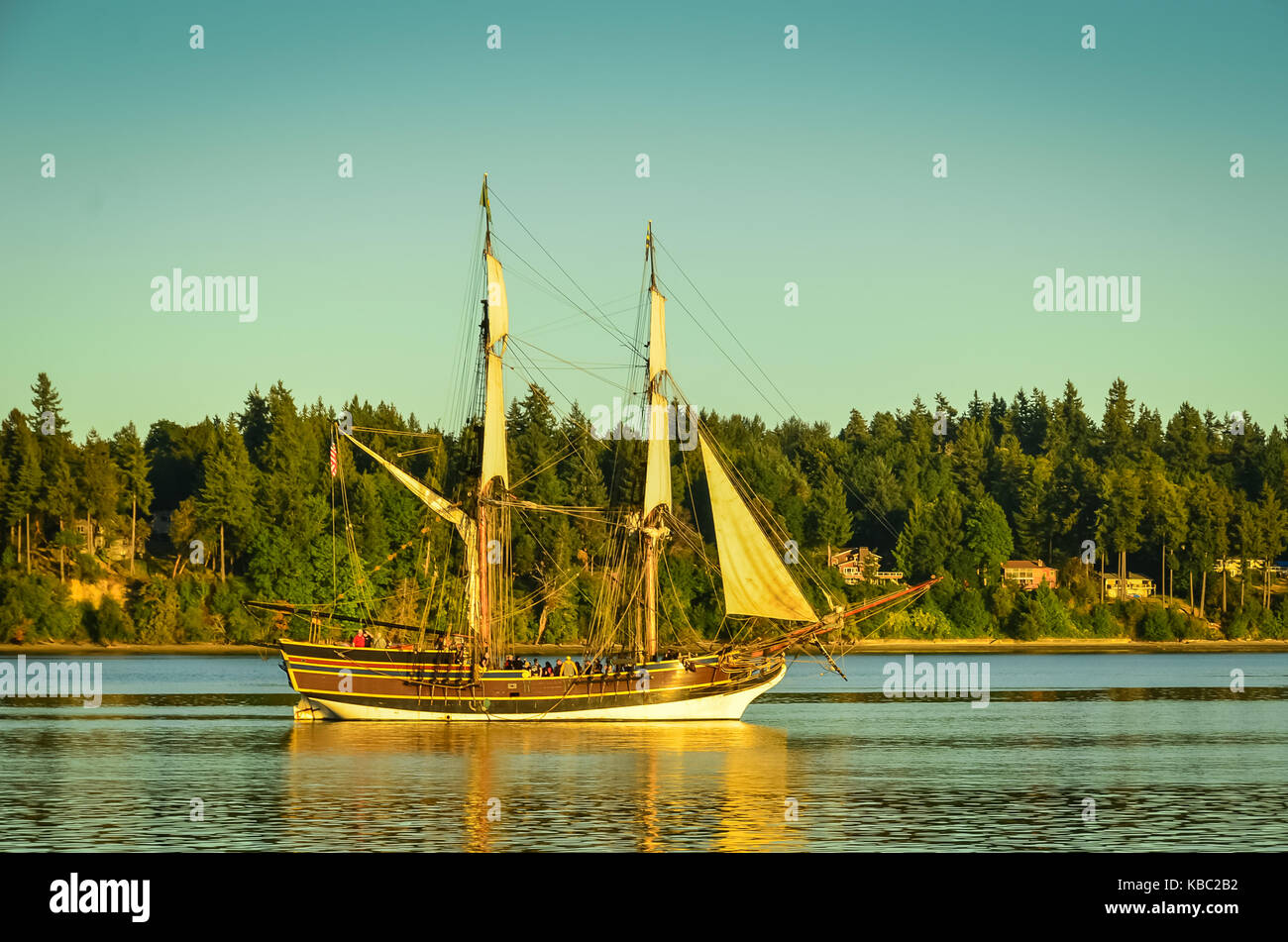 Tall Ships, "Lady Washington & Hawaiiain Chieftain" on Puget Sound ...