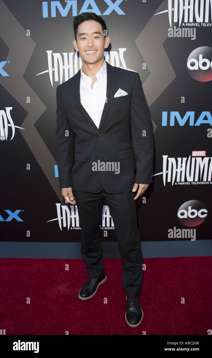 World premiere of Marvel's 'Inhumans' held at the IMAX at Universal ...