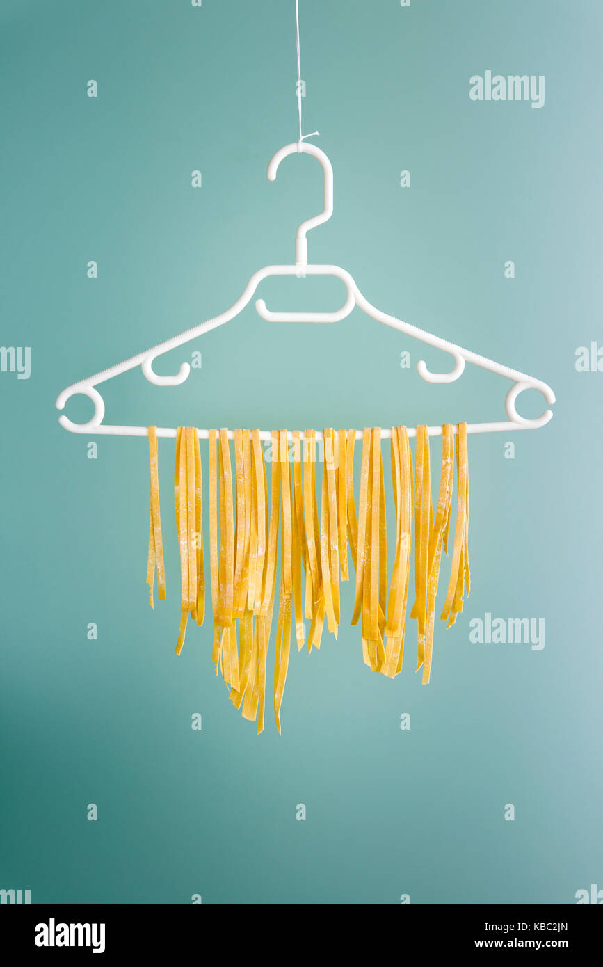 Drying pasta hi-res stock photography and images - Alamy