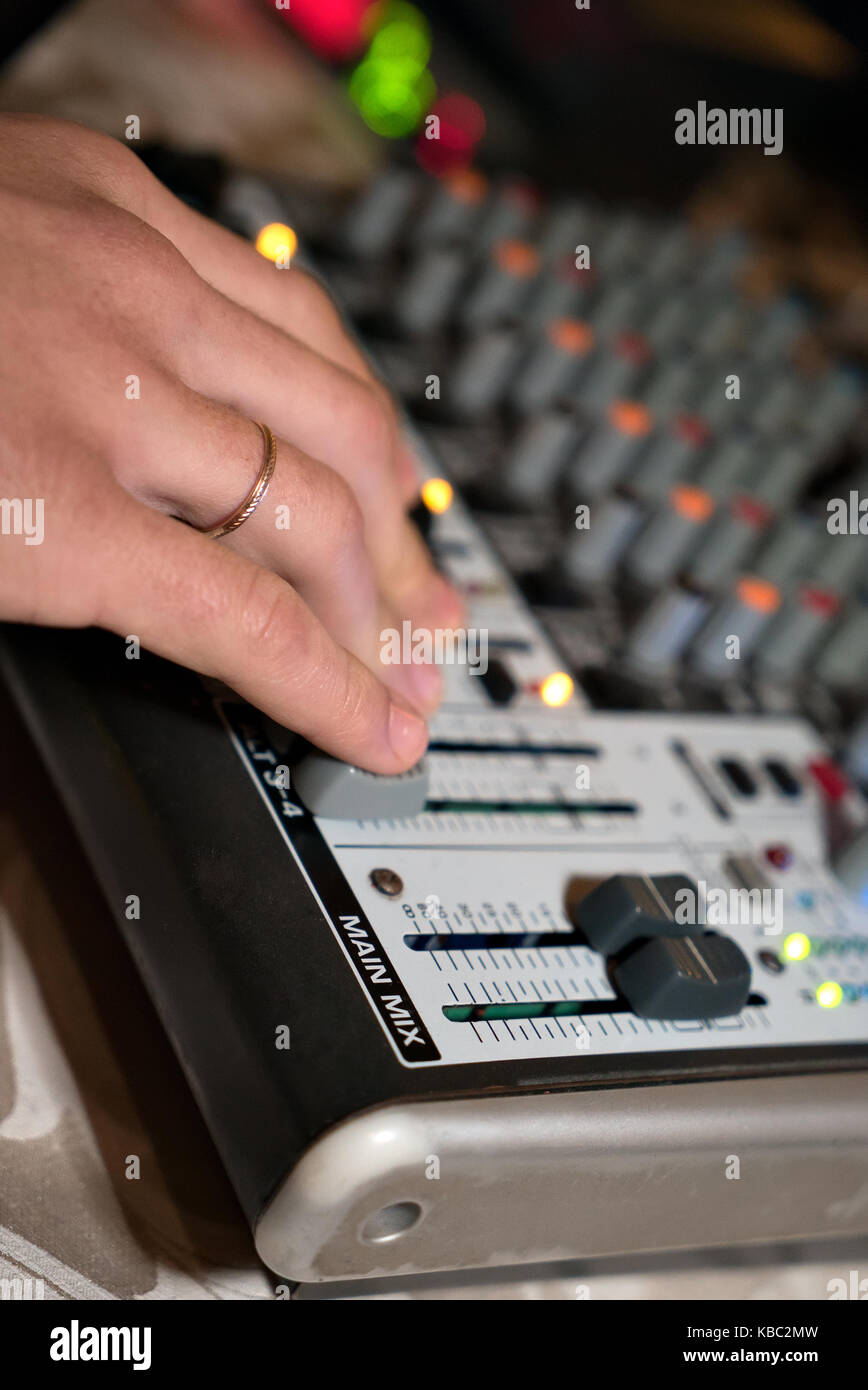 Adjusting knobs hi-res stock photography and images - Alamy