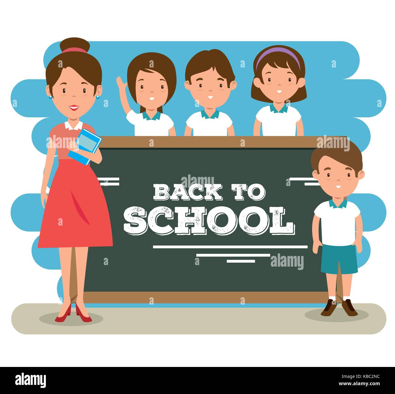 Teacher welcome students classroom hi-res stock photography and images ...